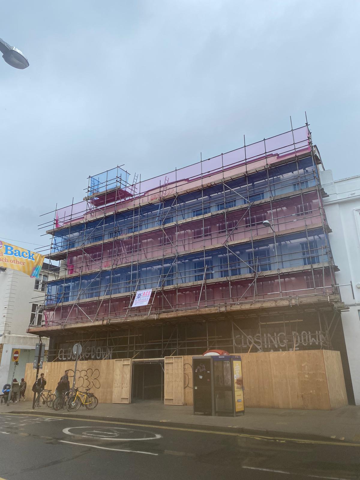 Flannels, Brighton - JL Scaffolding Burgesshill